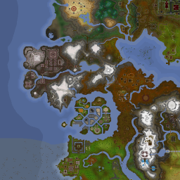 Oldschool Runescape Map